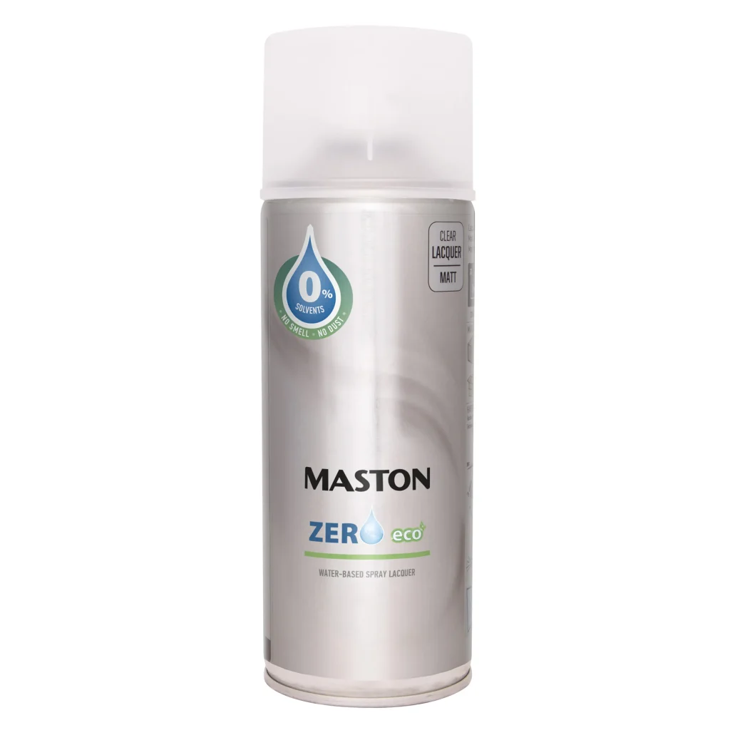 MASTON ZERO lac spray pe bază de apă - thenordicmark